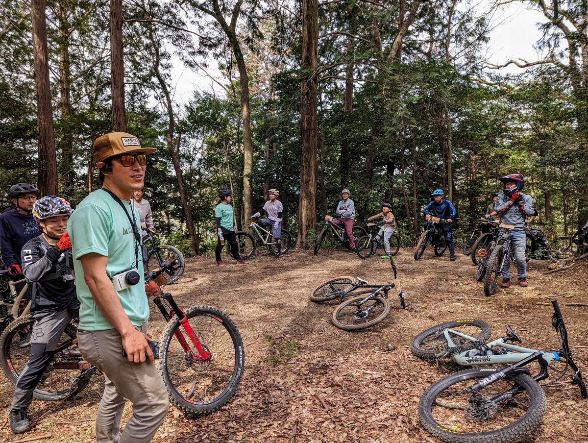 お花見リペタ in Million Petal Bike Park - HATCH DIARY