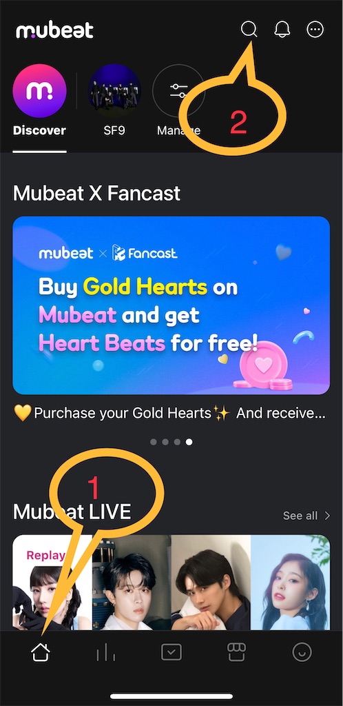 韓国音楽番組！投票アプリ「Mubeat」の登録の仕方や使い方 - SF9推しブログ