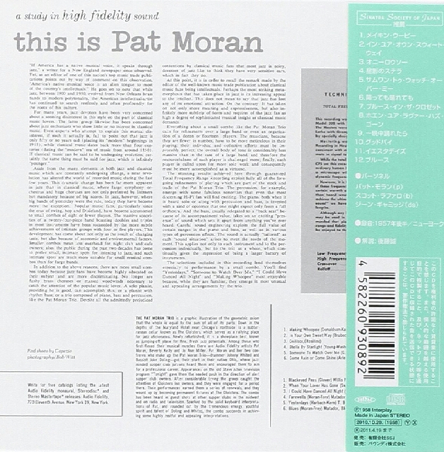 Pat Moran Trio - This is Pat Moran / The Legendary Scott LaFaro (Audio ...