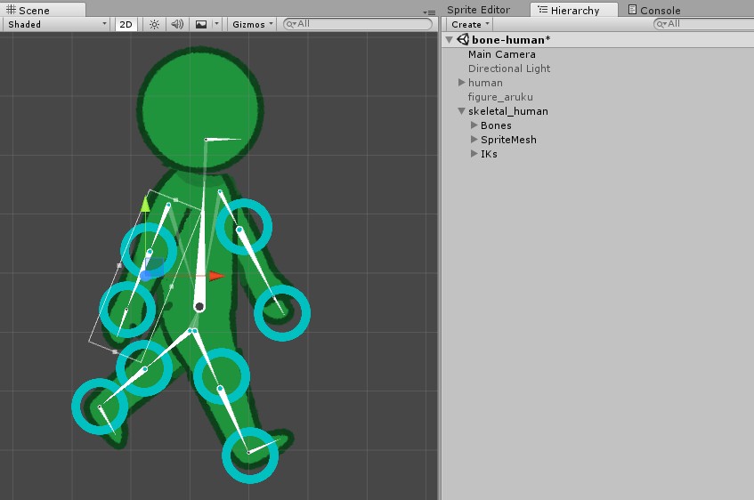 unity Anima2D test - hayateasdf