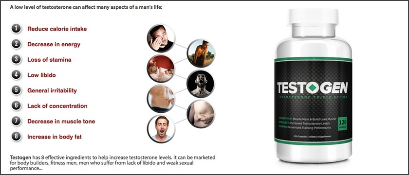 Testogen : The Best Testosterone Pills For Men Or A Scam? - Health Boost Up