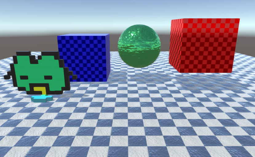 Unity で Screen Space Reflection の実装をしてみた - 凹みTips