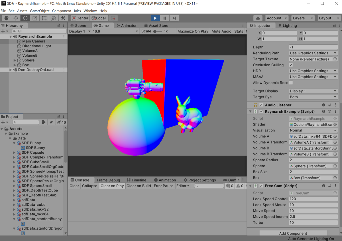 SDF テクスチャを uRaymarching で描画してみる - 凹みTips