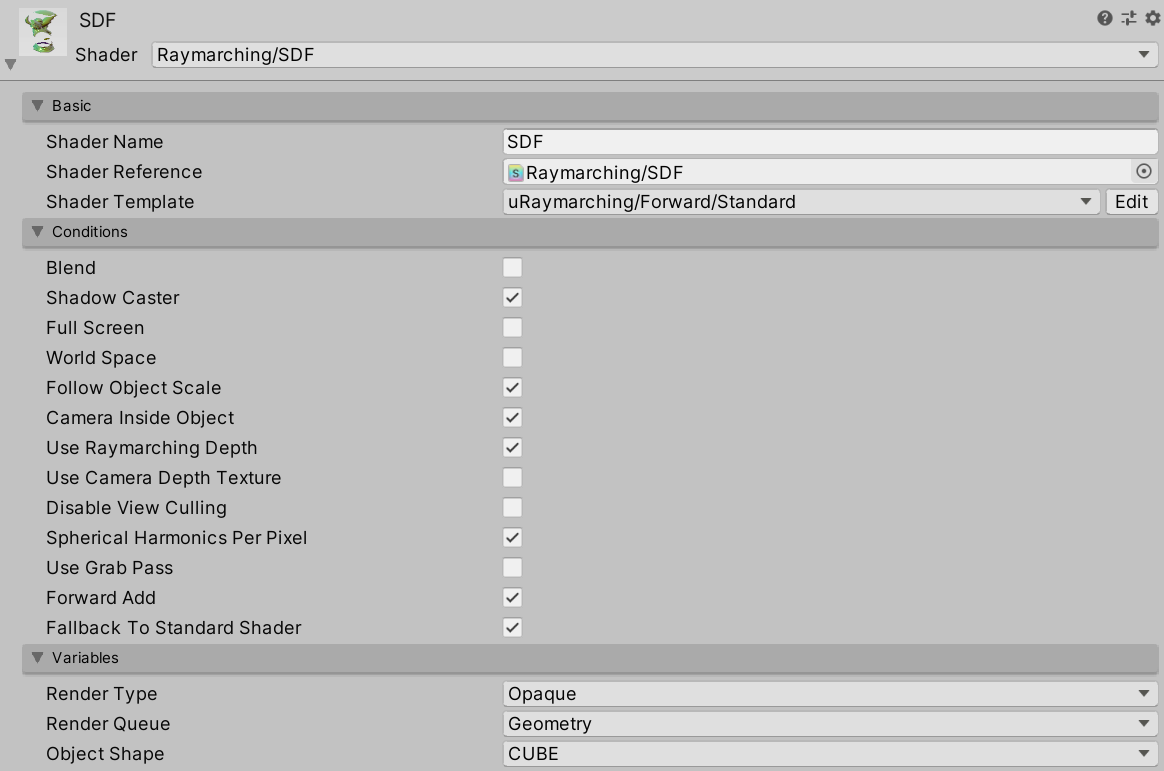 SDF テクスチャを uRaymarching で描画してみる - 凹みTips