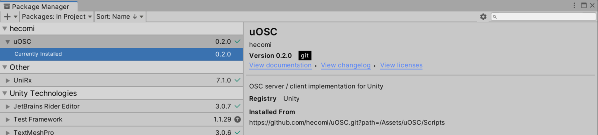 Unity で .unitypackage で配布していたアセットを Package Manager 対応してみた - 凹みTips