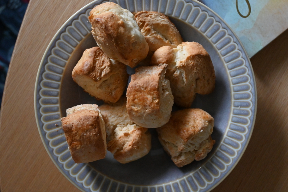 11月4日 バターのスコーン - HAGIBLOG