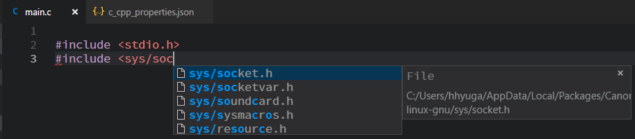 C/C++開発環境がWSL上にあり、エディットをGUI（VSCode）で行う方法 - newbie hhyuga