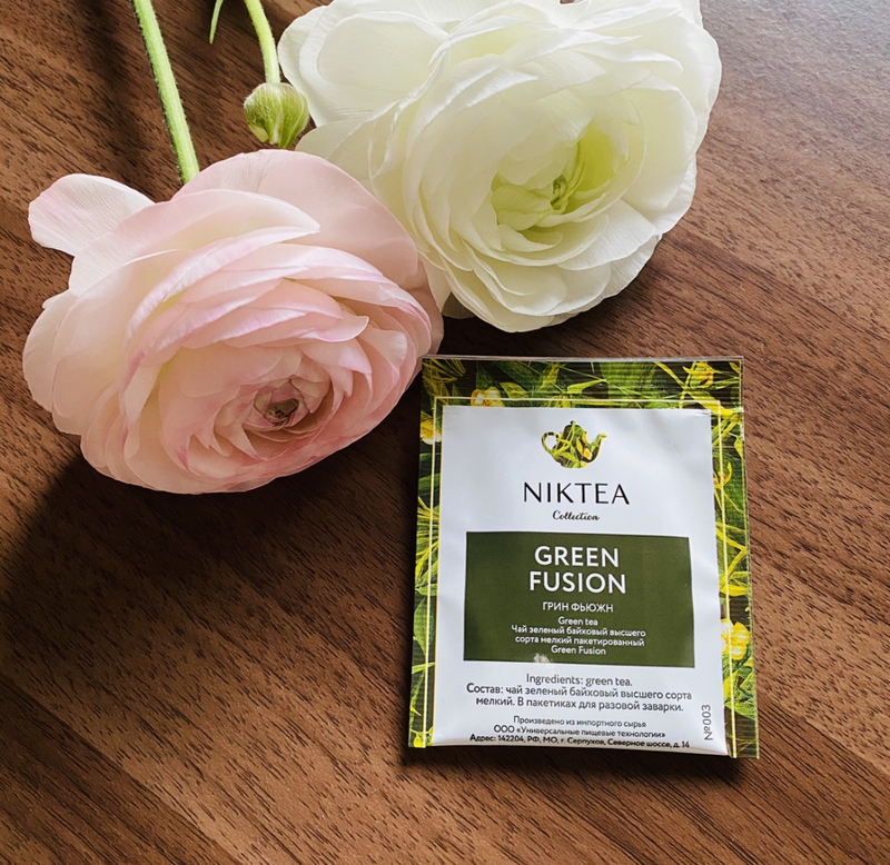 ロシア【NIKTEA】GREEN FUSIONの感想 - 日々茶々
