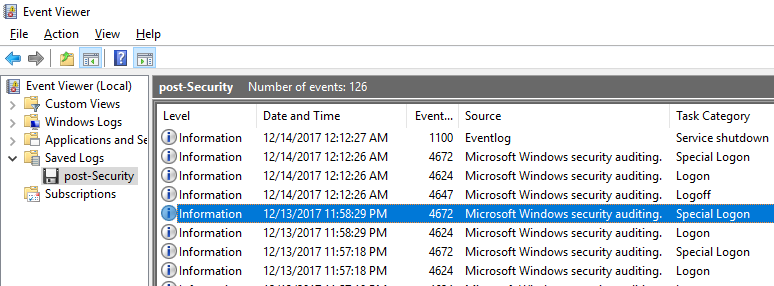 Free evtx viewer for a mac - sanlasopa