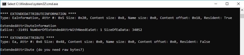 MFTECmd と $EA - @port139 Blog