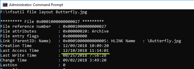 NTFS last access time and 1 hour - @port139 Blog