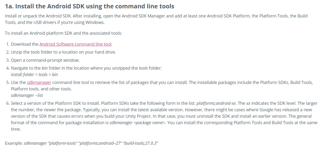 【Unity】Androidアプリビルド時のエラー（Android SDK is outdated）対処法 - 光のカナダ留学blog