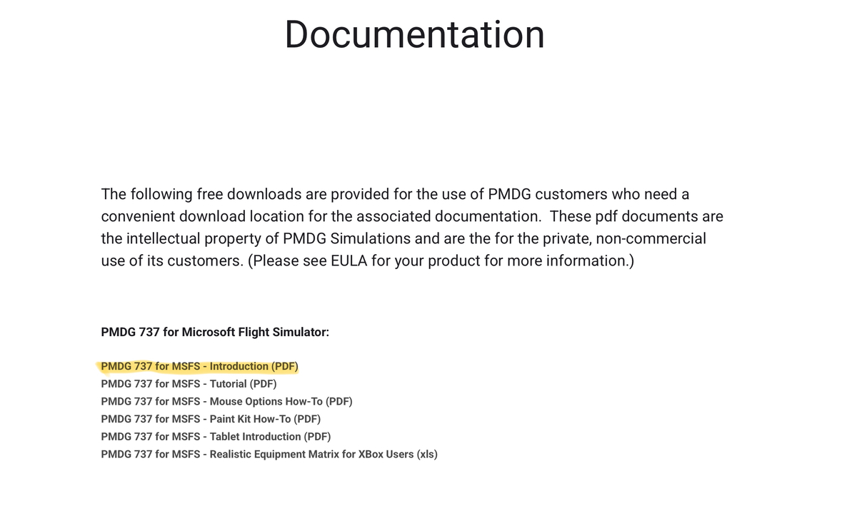 PMDG オプション紹介 - きろうの忘備録