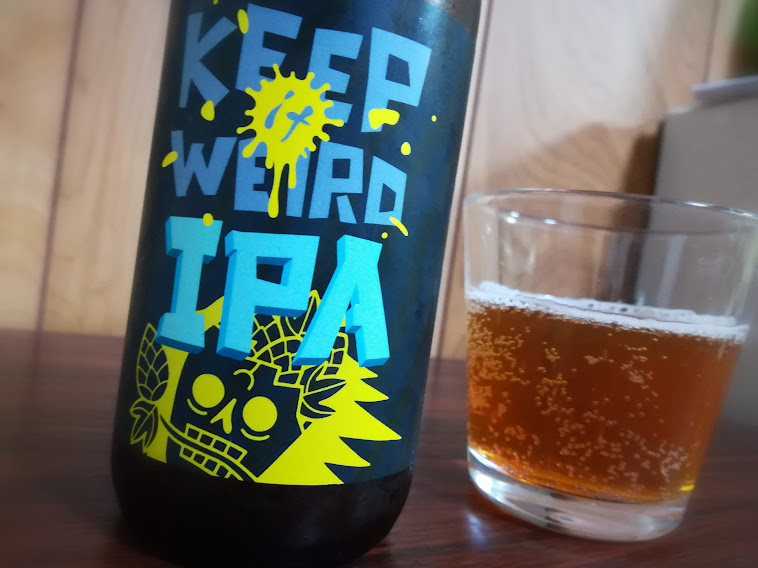 甘くて苦い、ちょうど良いビール『Keep it Weird IPA』☆ - ひなたのお酒レビューブログ