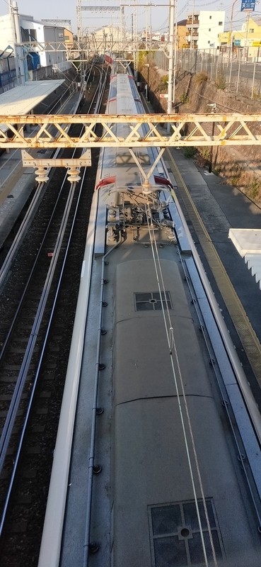 近鉄6200系U03編成(4両)の屋根資料 - 日ノ出前検車区