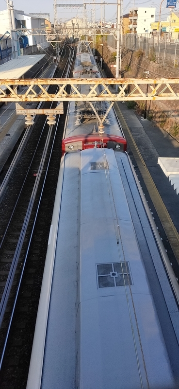 近鉄6200系U03編成(4両)の屋根資料 - 日ノ出前検車区