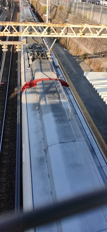 近鉄6200系U09編成(3両)の屋根資料 - 日ノ出前検車区