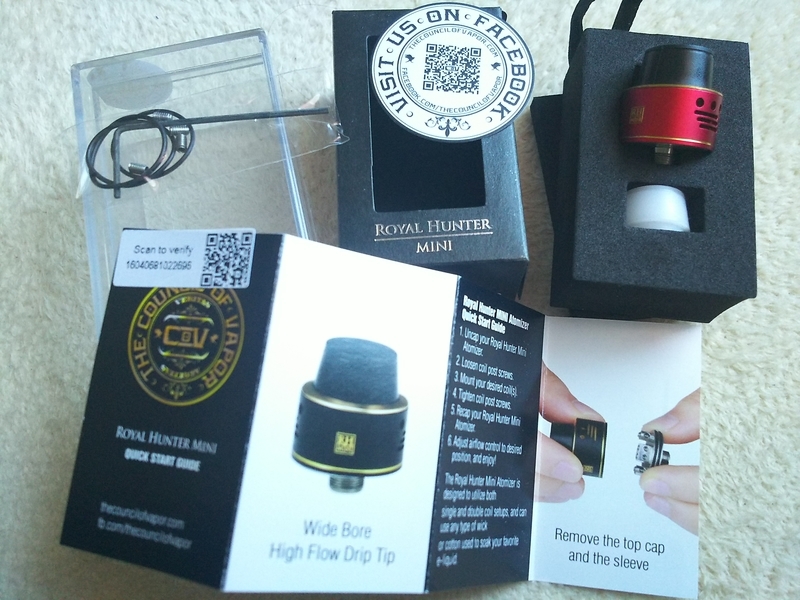 Royal Hunter mini by The Council Of Vapor - ひのき屋べいぷ帳