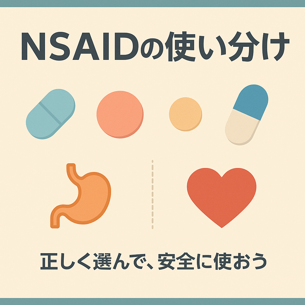 経口NSAIDsの比較と使用ガイド - 医知創造ラボ ～脳神経内科医がAIで紡ぐ最新医療情報～