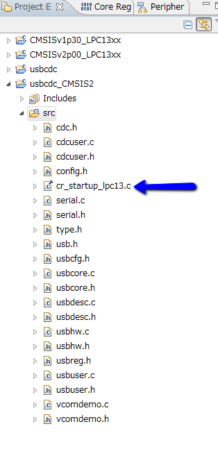 LPC1343 USB Virtual COM (USBシリアル変換 : Example pjt使用) - マイコンエンジニアリング
