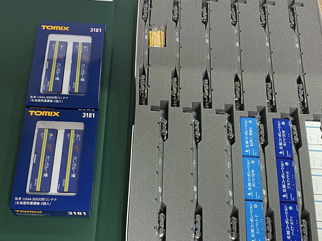 TOMIX 3181 私有 U54A-30000形コンテナ(北海道西濃運輸) - 亀鳥鉄道