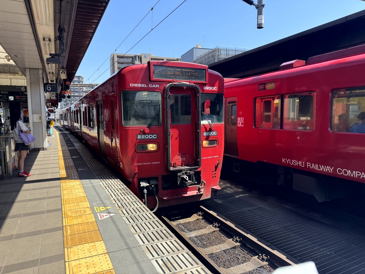 JR九州 乗りつぶし#1 大分～上熊本 （R3-008-16完） - 亀鳥鉄道