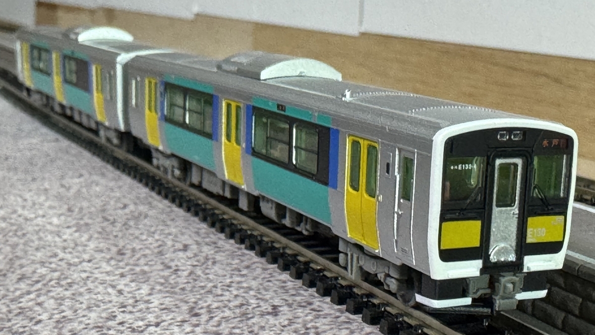TOMYTECH 鉄コレ キハE130系 E131・132 水郡線 2両セット（Y84-1）（B065-5） - 亀鳥鉄道