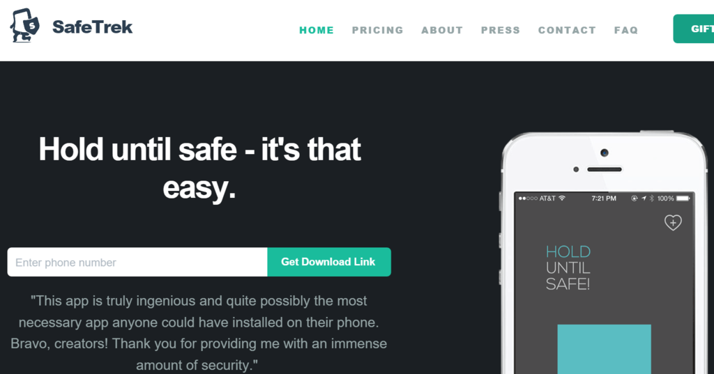 危険を感じたらワンタッチで地元警察に通報してくれる防犯ブザー的アプリ「SafeTrek」 - Beyond the market -海外新 ...