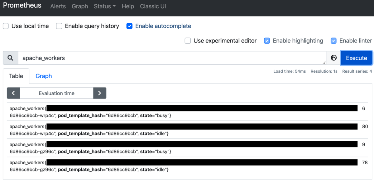 Kubernetes(EKS)でApacheの統計情報を使用した水平オートスケール（Prometheus Adaptor/Apache ...