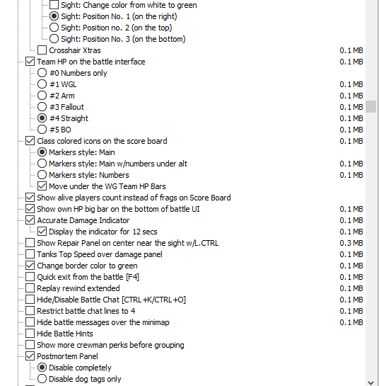 【WOT】 Aslain's WoT ModPack導入方法とオススメ設定 【1.21.0.0_01】 - hirolog123のwot備忘録
