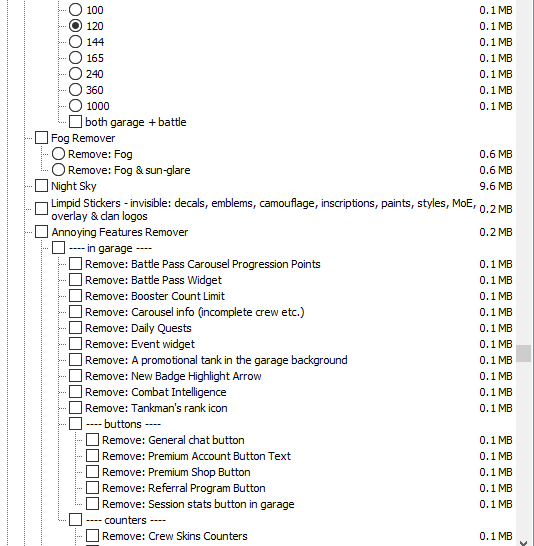【WOT】 Aslain's WoT ModPack導入方法とオススメ設定 【1.21.0.0_01】 - hirolog123のwot備忘録
