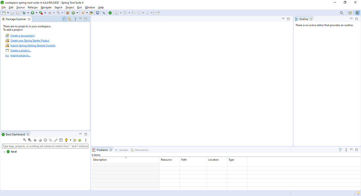Java開発環境の構築メモ(Spring Tools 4 Eclipse 設定編) - Morghen Lethe