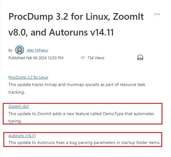 Windows 11 に ストア版「Windows Terminal v 1.18.10301.0」「Sysinternals Suite v 2024.2.0.0」が降りてきました。 - 私 ...