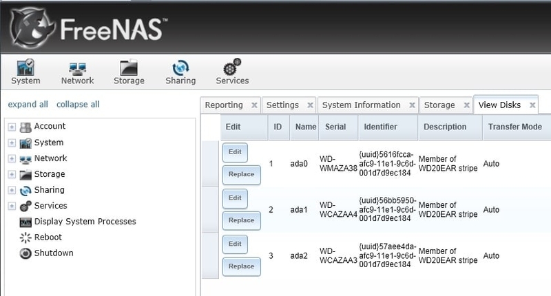 FreeNAS 8 どうやってHDDの速度を測定するのですか？(その3） - 私のPC自作部屋
