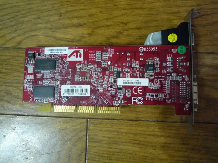 ATi R92LE グラフィックボード（AGPバス）のWindows7用ドライバーが見つかりません - 私のPC自作部屋