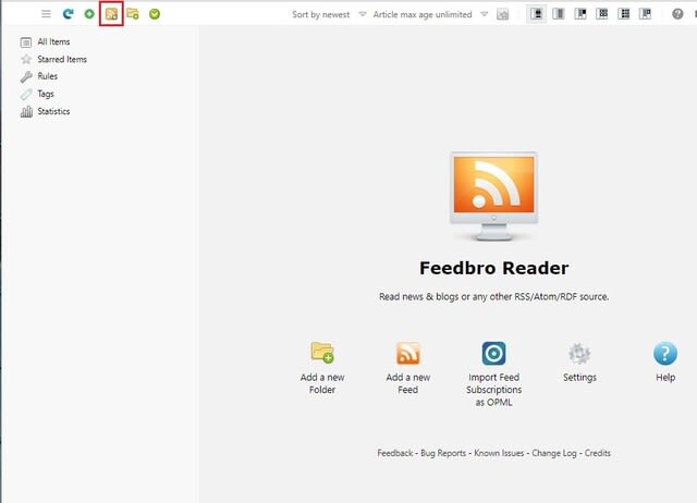 Microsoft Edge の 拡張機能 "feedbro" (RSSリーダー）を使って見ました。 - 私のPC自作部屋