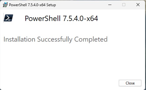 PowerShell v7.5.4 がリリースされました。 - 私のPC自作部屋