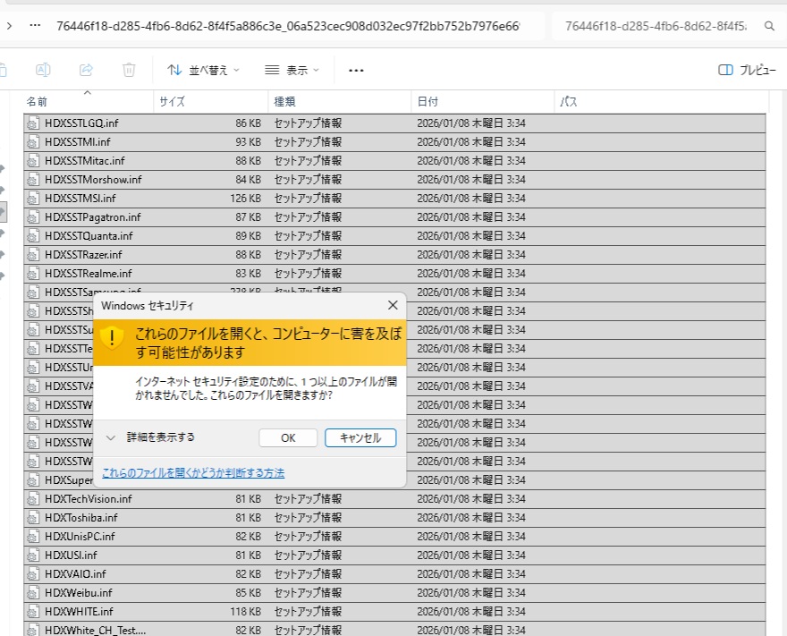 Windows 11 で Realtek High Definition Audio のドライバーを再度アップデートを試みたのですが ...