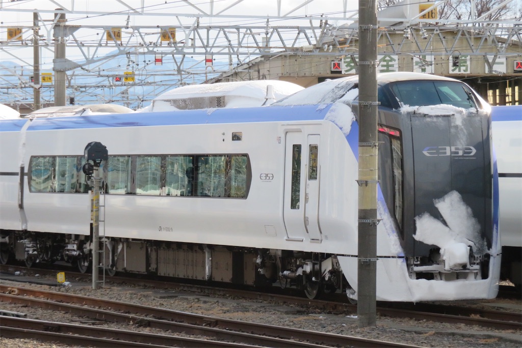 大糸線(E353系S119編成)臨時回送 - 特急上高地回遊81号