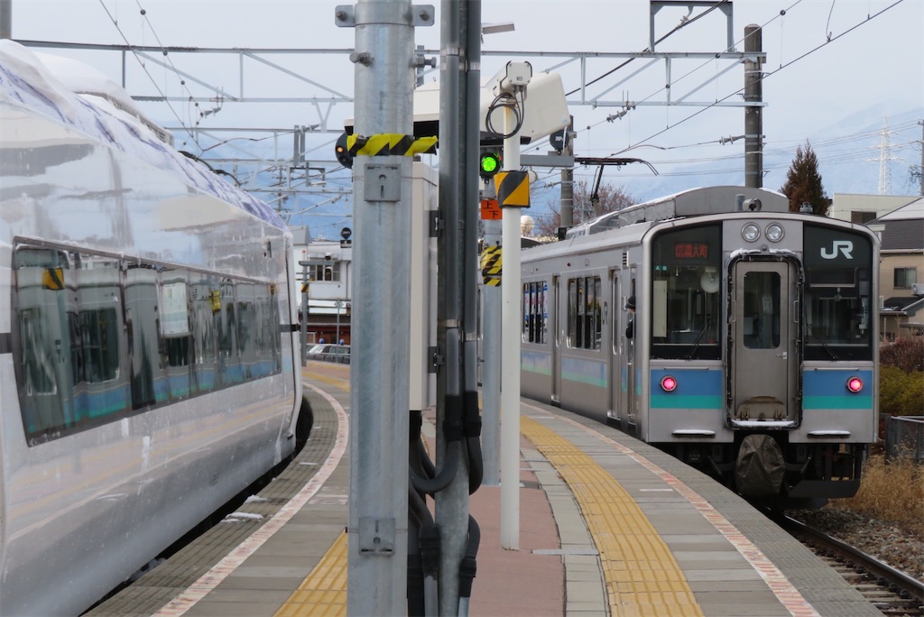 大糸線(E353系S119編成)臨時回送 - 特急上高地回遊81号