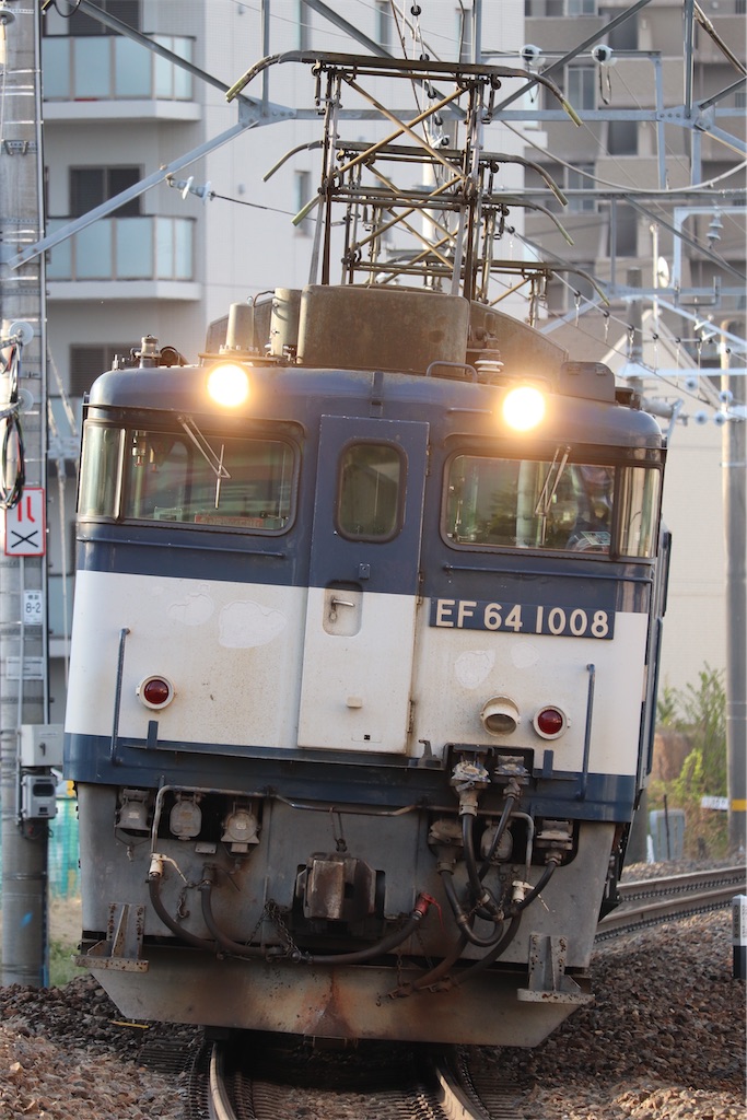 8087レ EF64重単・80レ EF64 3重連 - 特急上高地回遊81号