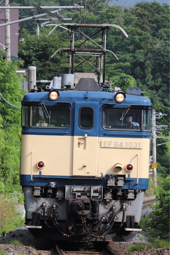 7/12 単9430レ EF64 1031 - 特急上高地回遊81号