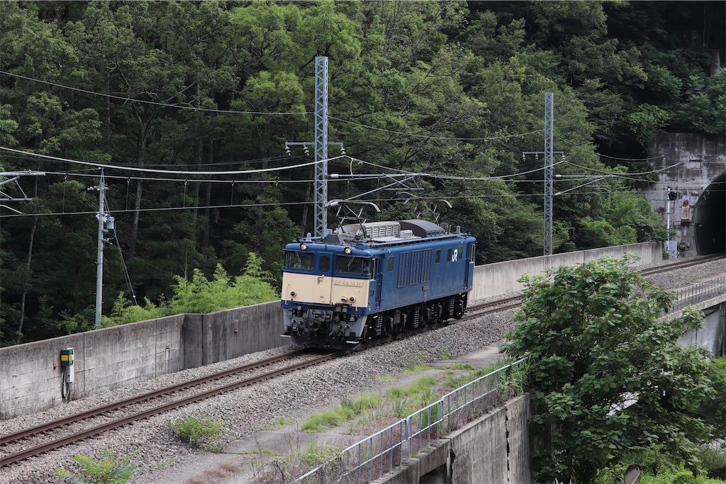 7/12 単9430レ EF64 1031 - 特急上高地回遊81号