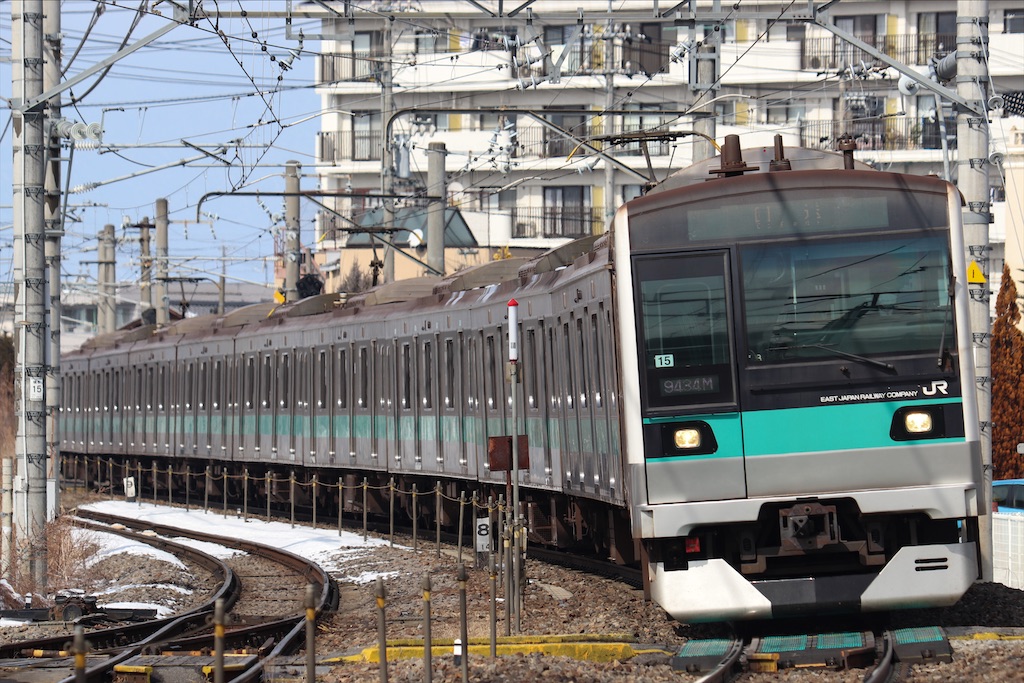 E233系2000番台マト15編成 NN出場 - 特急上高地回遊81号