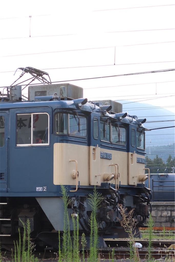 8/3 6088レ EF64代走 - 特急上高地回遊81号