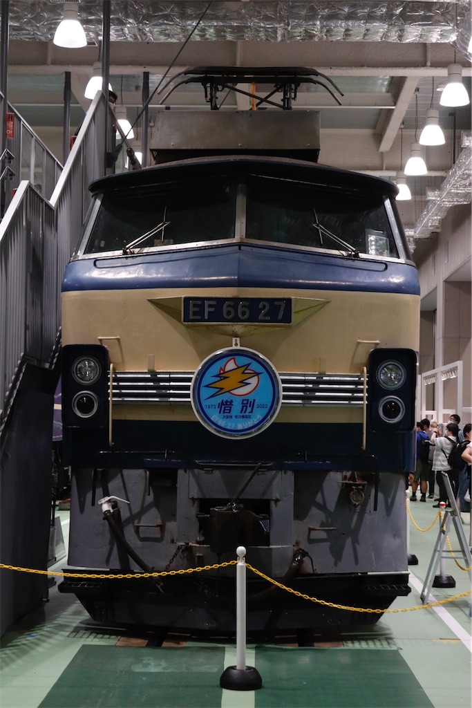 EF65 2085・EF66 27 京都鉄道博物館 特別展示 - 特急上高地回遊81号