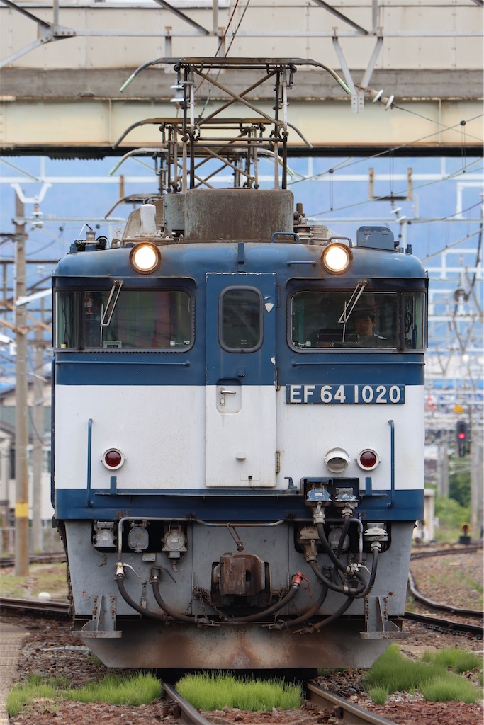 6/10 8084レ 南松本にて - 特急上高地回遊81号