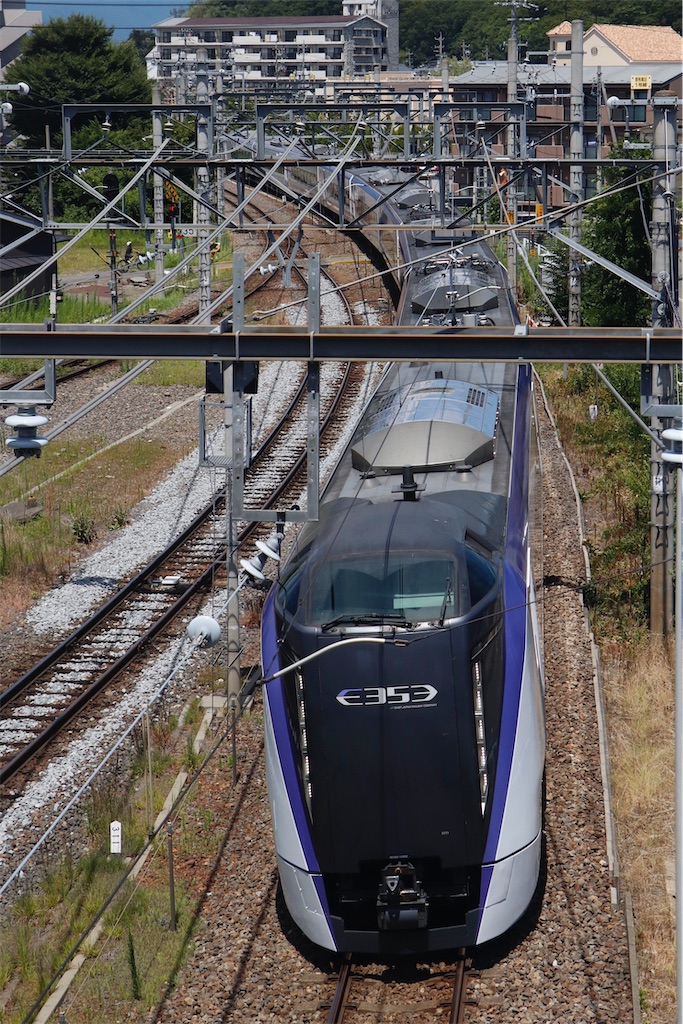 E353系S111編成 NN出場試運転 - 特急上高地回遊81号