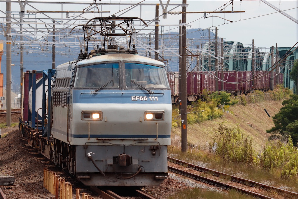 5085レ EF66代走 - 特急上高地回遊81号