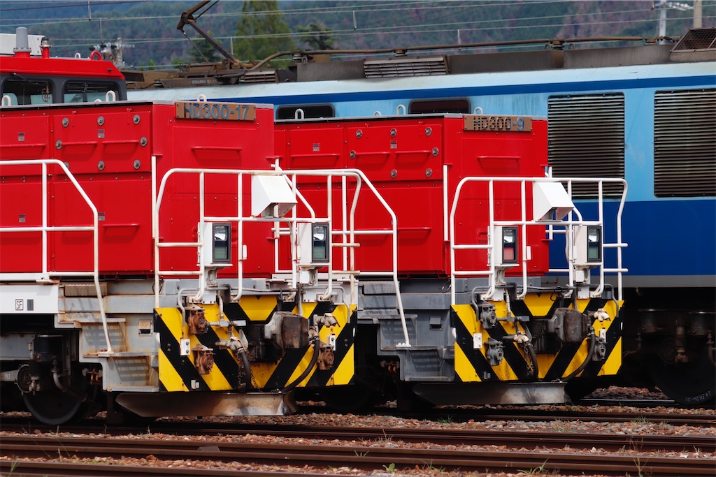 HD300-17 5462レにて無動力回送 - 特急上高地回遊81号